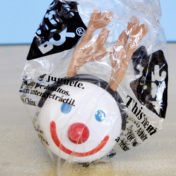 Vintage | Other | Vintage Jack In The Box Rudolf Antenna Ball | Poshmark